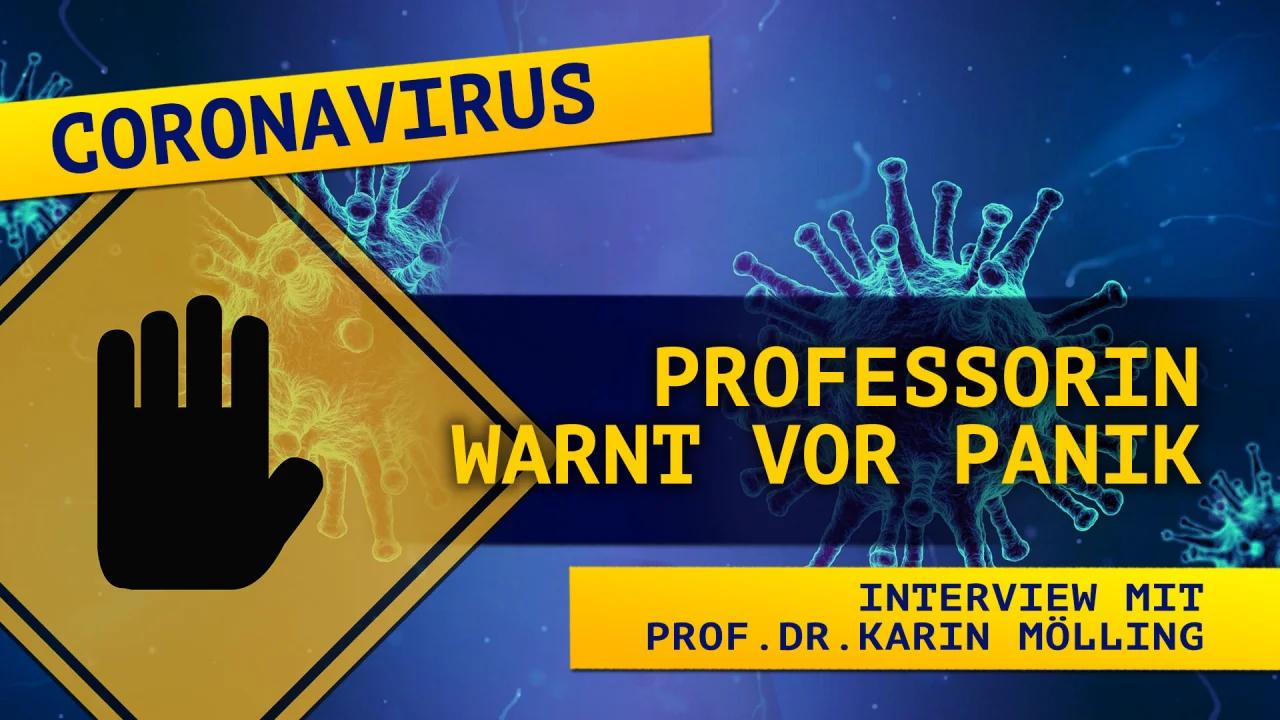 Coronavirus: Professorin warnt vor Panik – Interview mit Prof. Dr ...