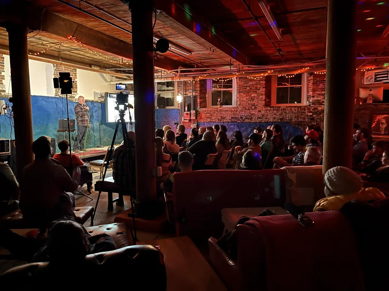 Robbie "The Fire" Bernstein performed his year-end standup comedy ...