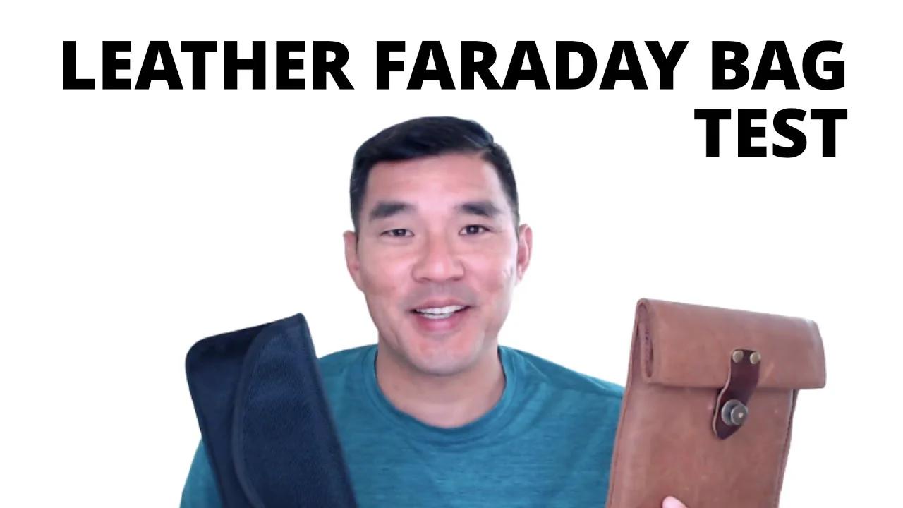 Leather Faraday Pouch Review