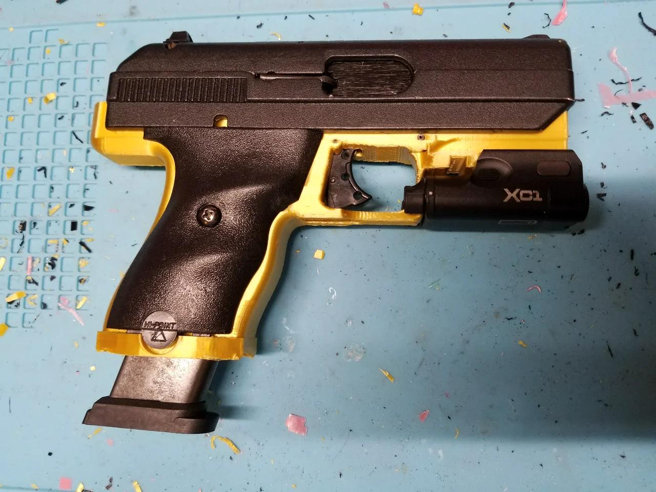 Project LoPoint - 3D Printable HiPoint C9/CF380 Frame by CTRLPew