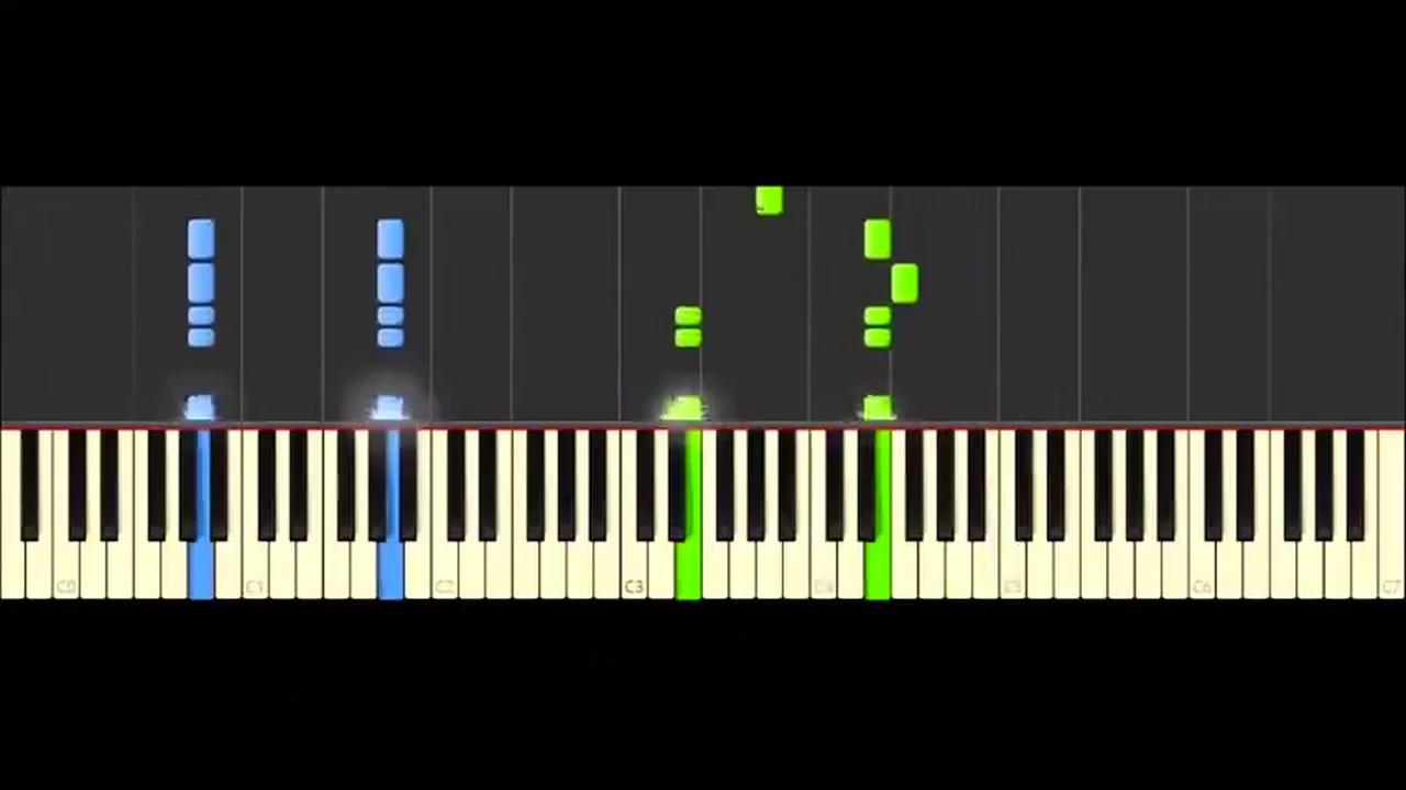 Geometry Dash - Electrodynamix Piano Tutorial Synthesia