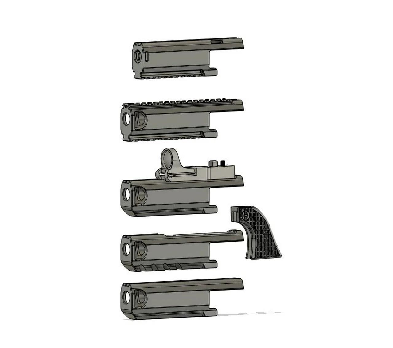 Ruger Wrangler "Space Wrangler" Collection of Mods