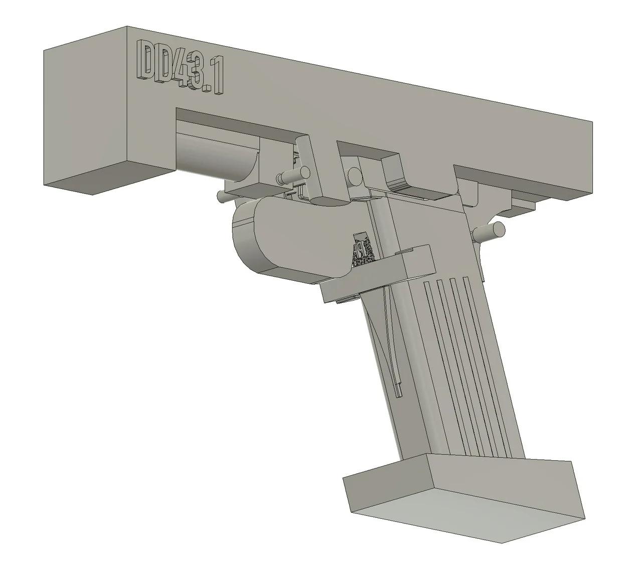 Glock 3D Printable Virtual Build Kit