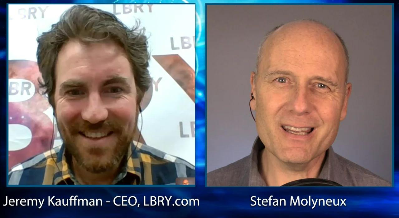 THE DESPERATE FIGHT FOR FREE SPEECH! Stefan Molyneux and CEO of LBRY ...