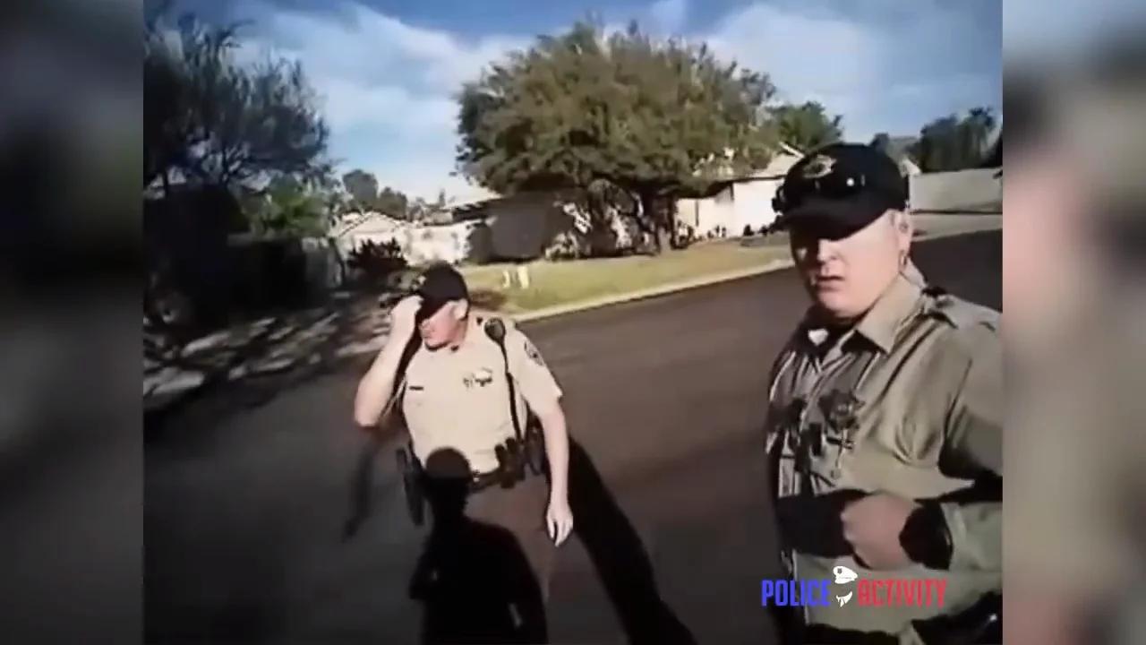 Raw Bodycam Video Shows Cop Shooting Pit Bull