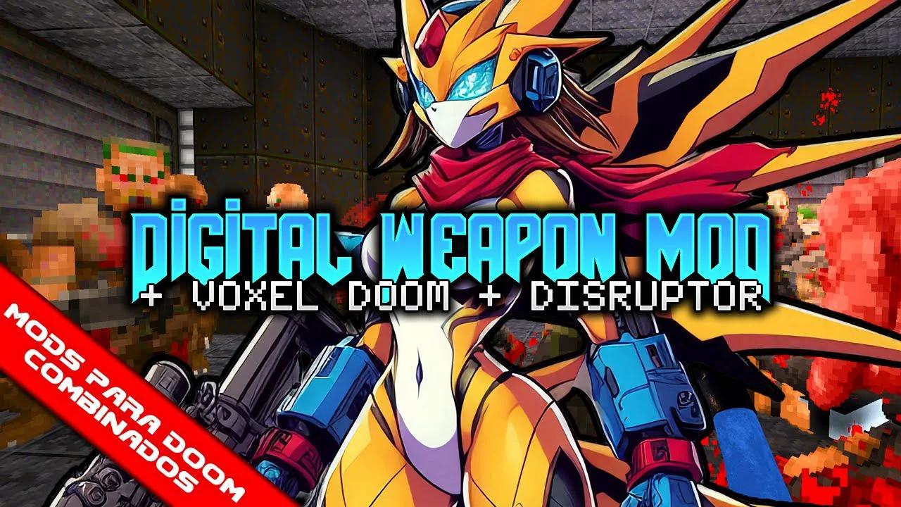 Digital Weapons Mod + Voxel Doom + Disruptor Texture Pack [Mods para ...