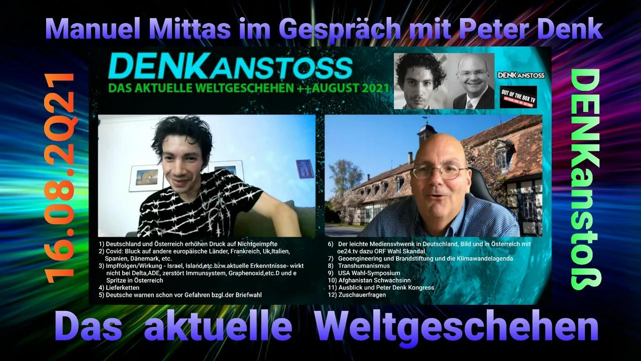 Manuel Mittas im Gespräch mit Peter Denk - DENKanstoß - Das aktuelle ...