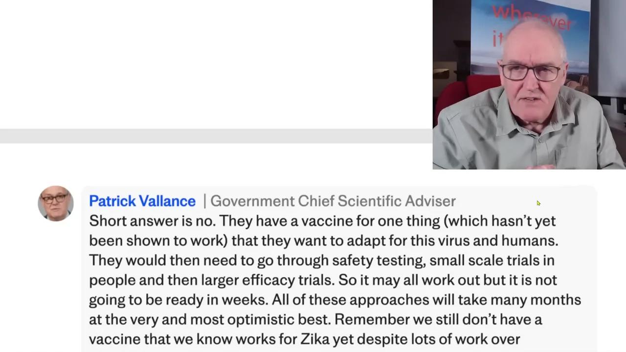 Dr John Campbell Medical Advice And Politicians