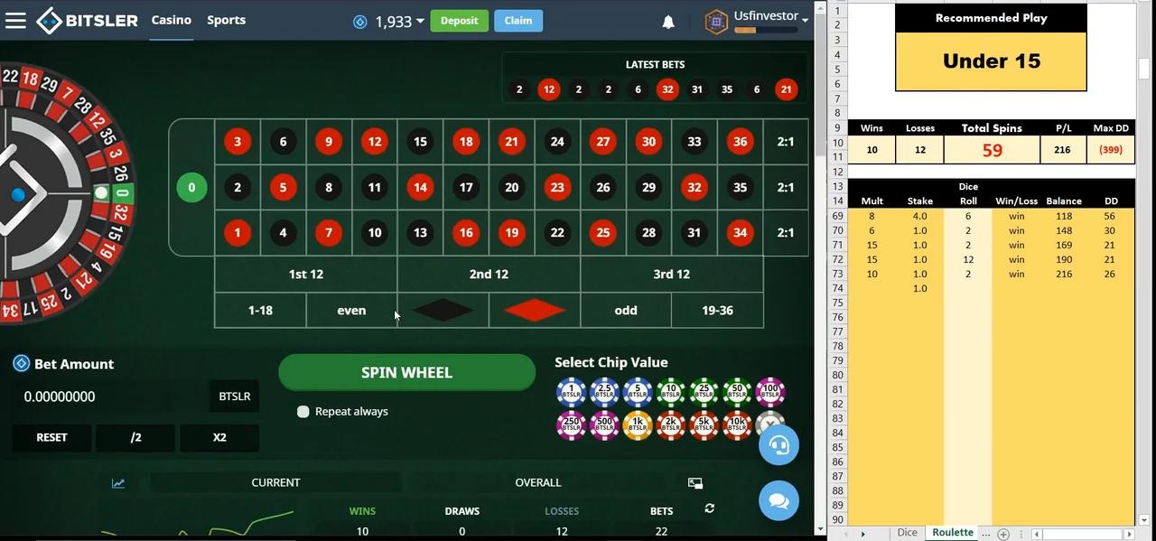 Something I'm Working On Part 2 - Roulette Software