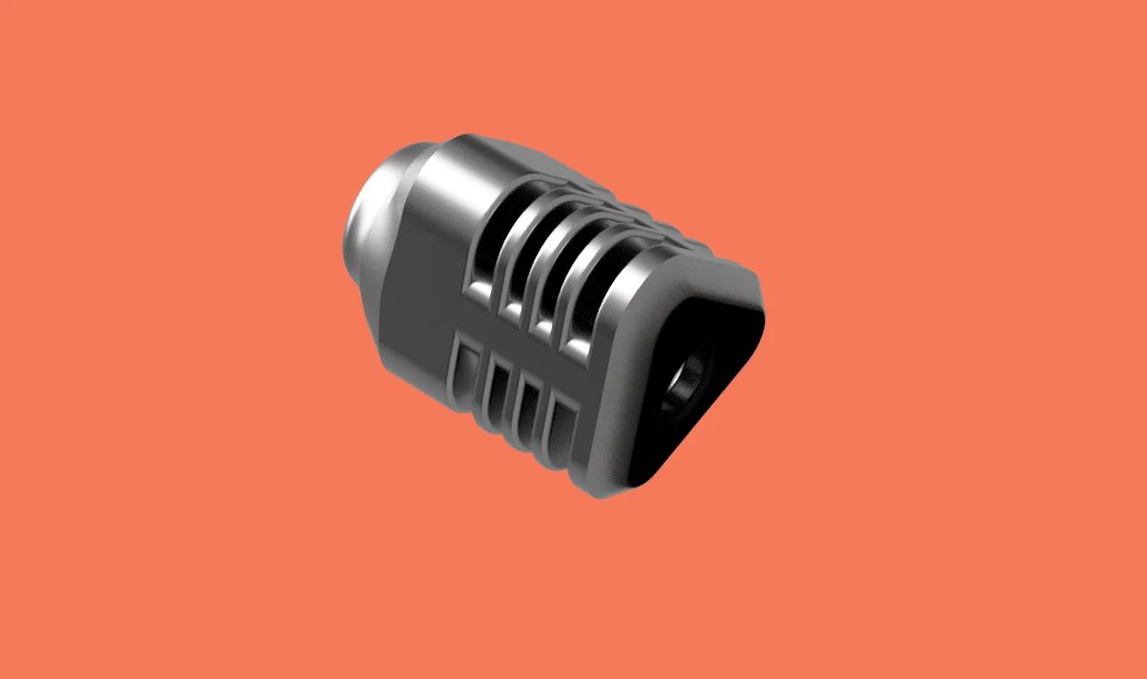 Triforce 22lr 1/2x28 muzzle device