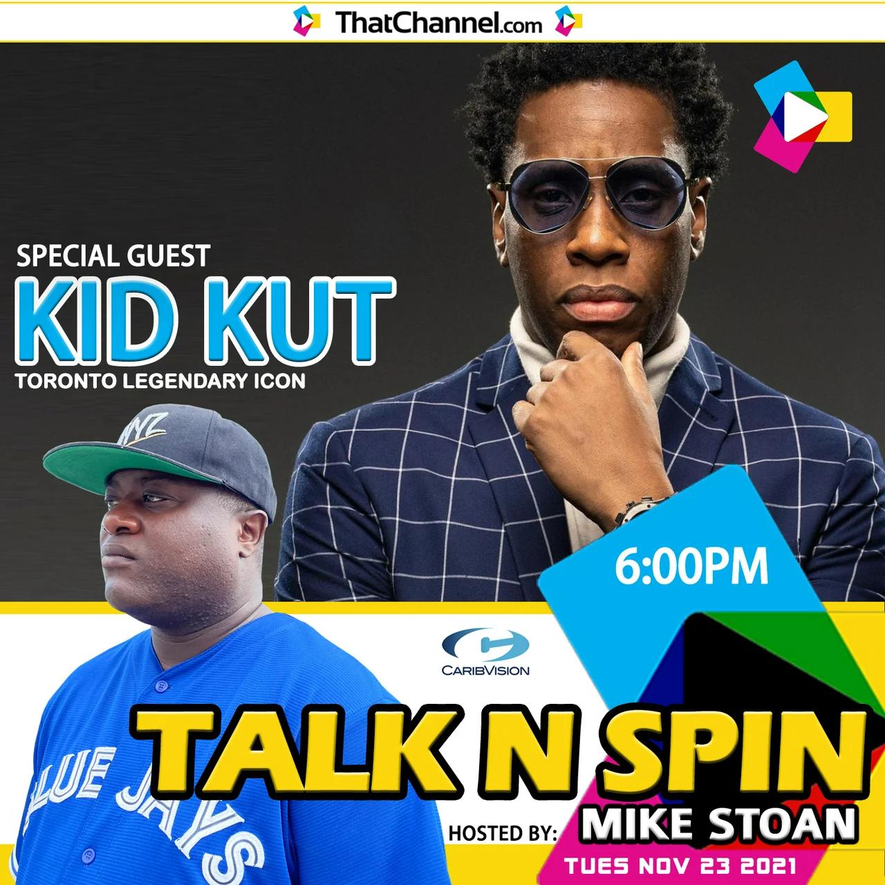 TALK N SPIN episode 2: Kid Kut with host Mike Stoan