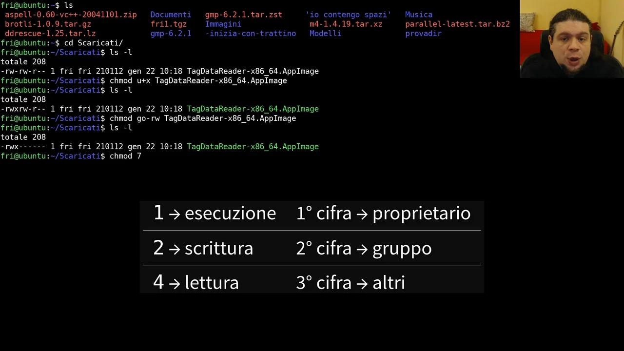 Impariamo la linea di comando - Permessi e variabili d'ambiente