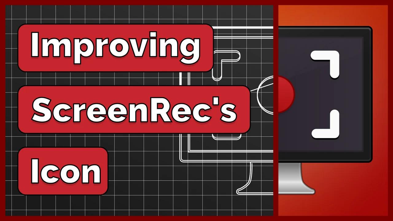 Improving the App Icon of ScreenRec