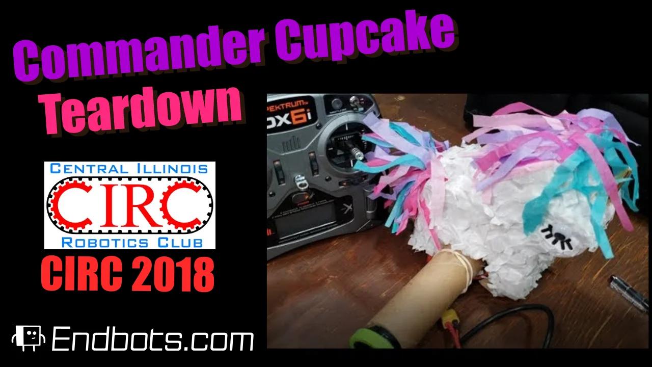 Antweight - Commander Cupcake Teardown