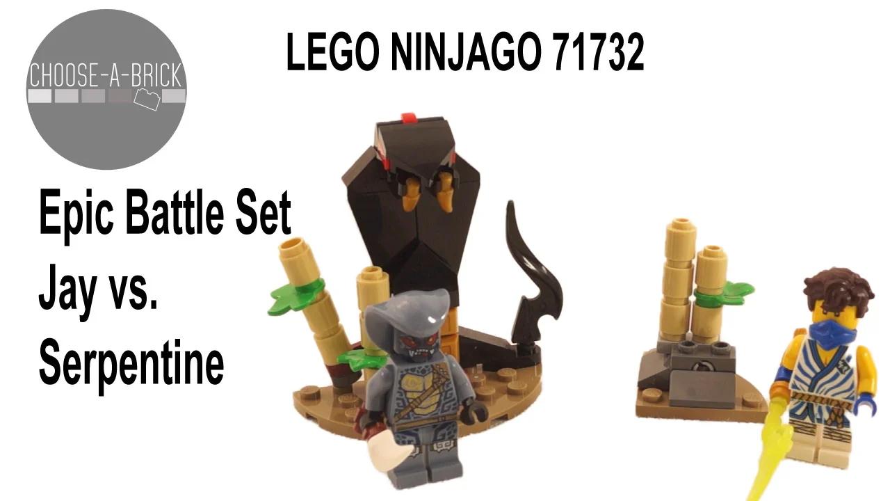 LEGO 71732 Epic Battle - Jay vs. Serpentine - LEGO Ninjago Speed Build