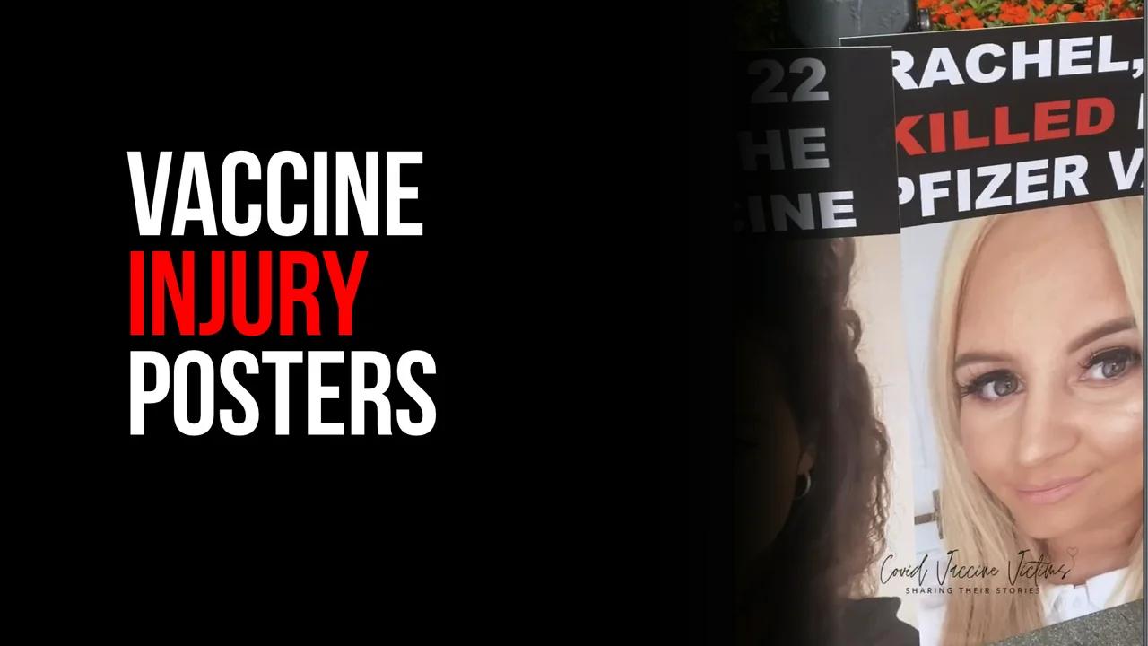 Check out these Covid Vaccine injury posters
