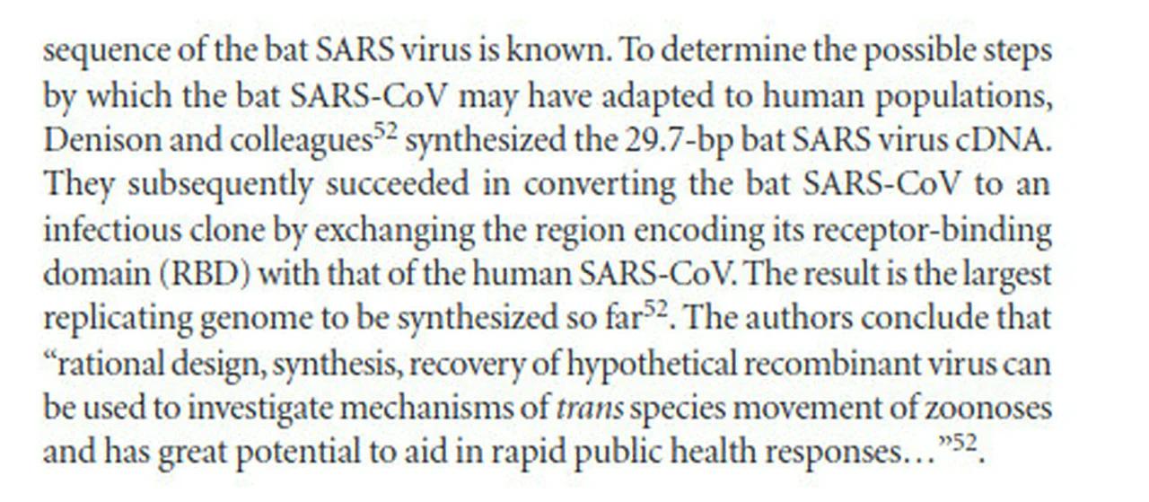 Sars-CoV-2 / COVID-19 Synthetic viruses - Synthesis of Polio, Spanish ...