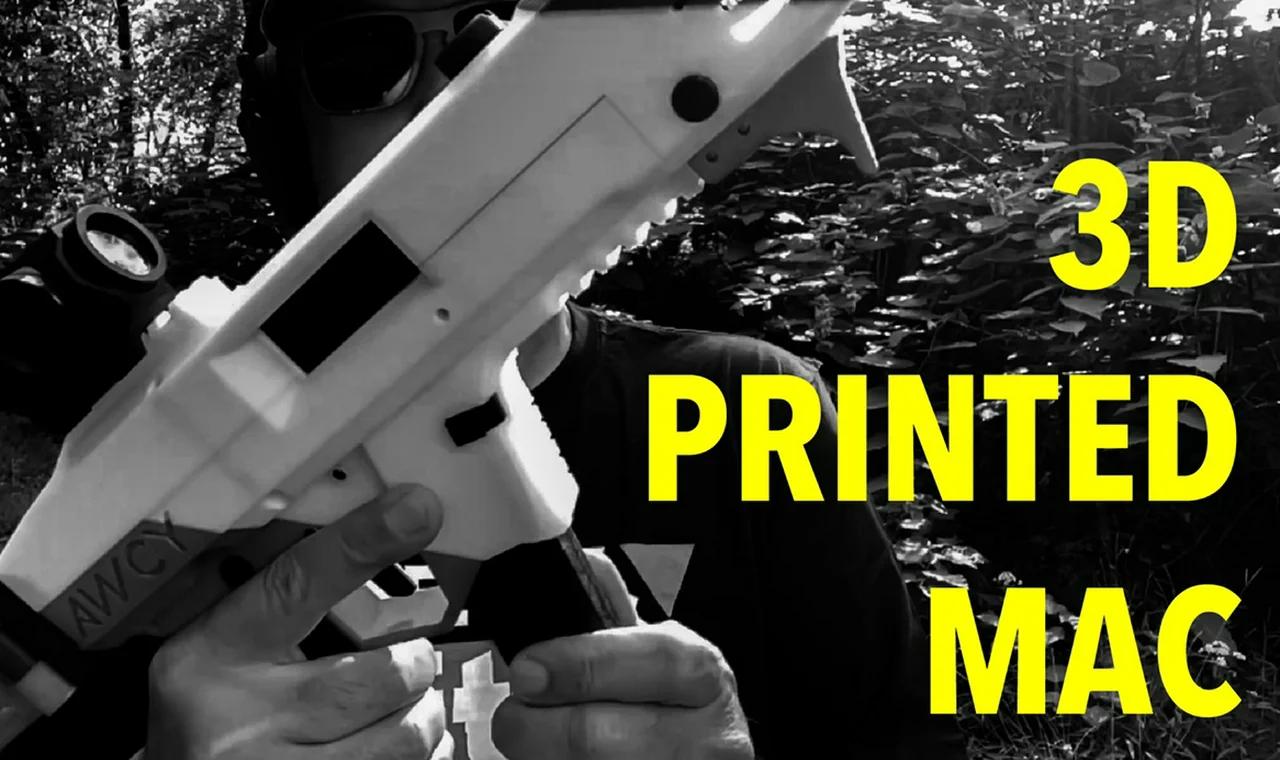 The MAC DB9 3D Printed PCC by DB Firearms and AWCY range test and review