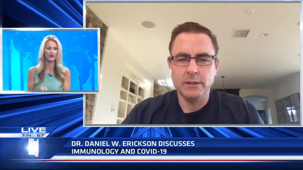 According to Dr. Daniel Erickson the lockdowns have a minimal impact on ...