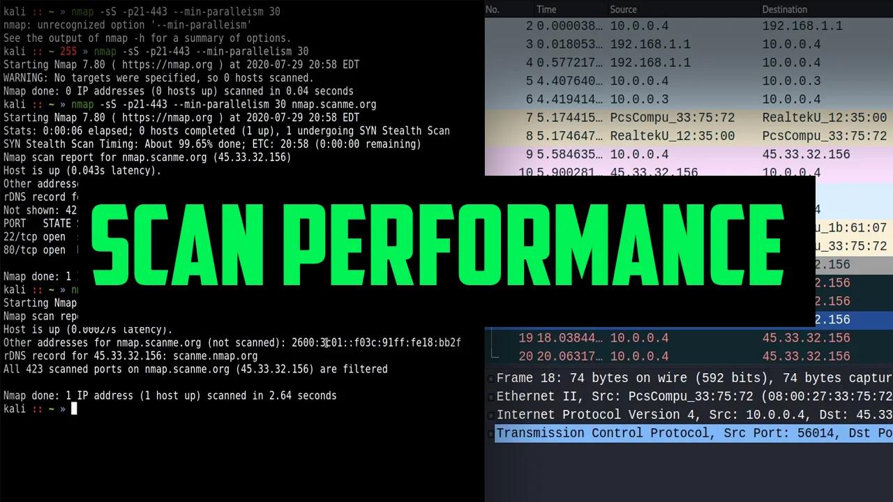 Nmap - Scan Timing & Performance