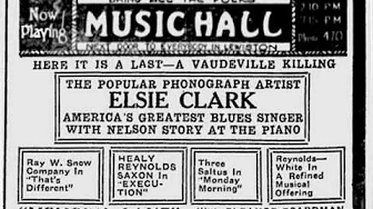Elsie Clark - Cry Baby Blues (1921)