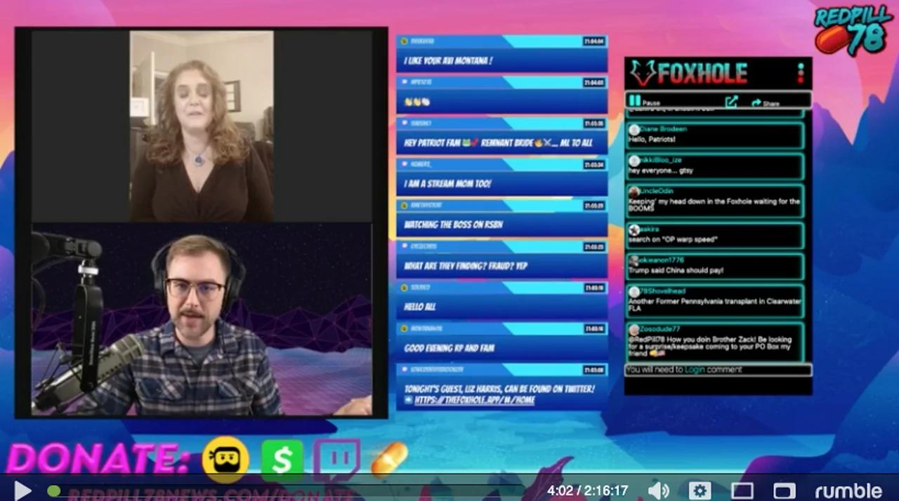 Liz Harris Joins Zak Paine on RP78 Friday Night Livestream