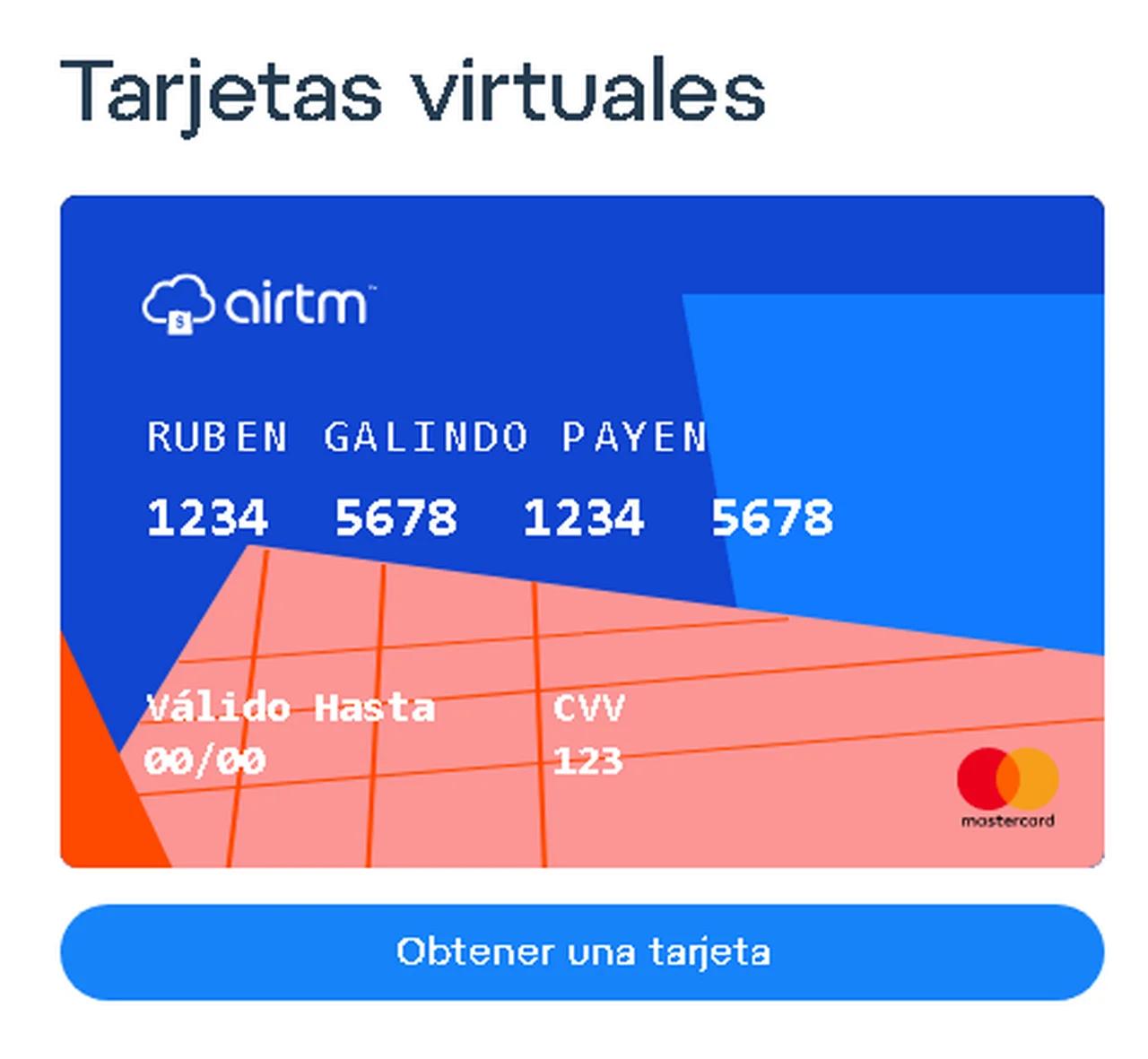 Tarjeta Virtual Prepagada Visa Master