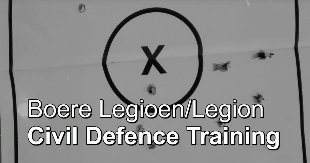 South Africa in CRISIS | Boer Legion Civil Defense training