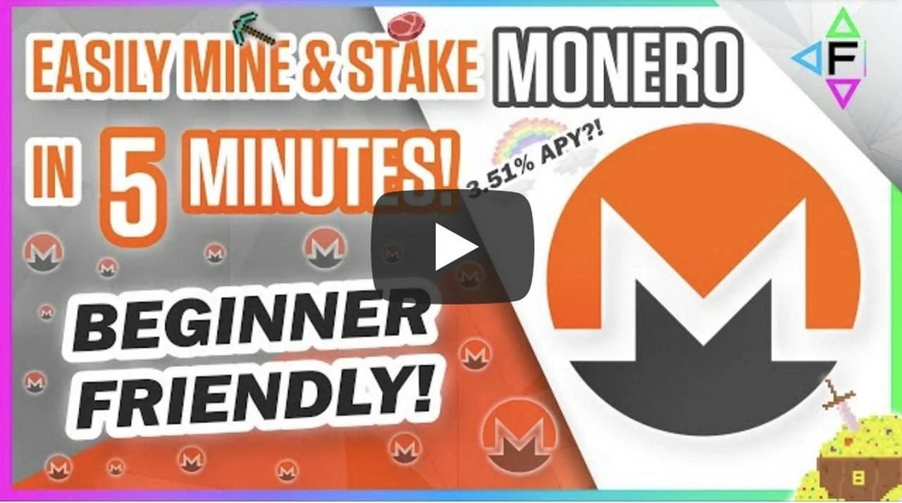 Easily Mine Monero On Any Computer | How To Mine Monero 2021 | How To Stake Monero $XMR