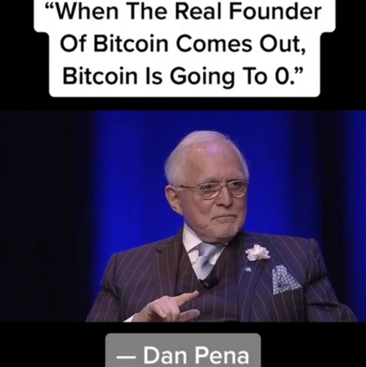 Dan Pena: Bitcoin is going to 0
