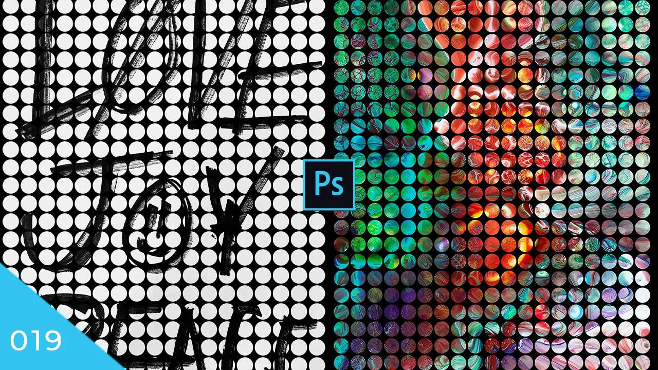 How to create dotted images using Photoshop Actions