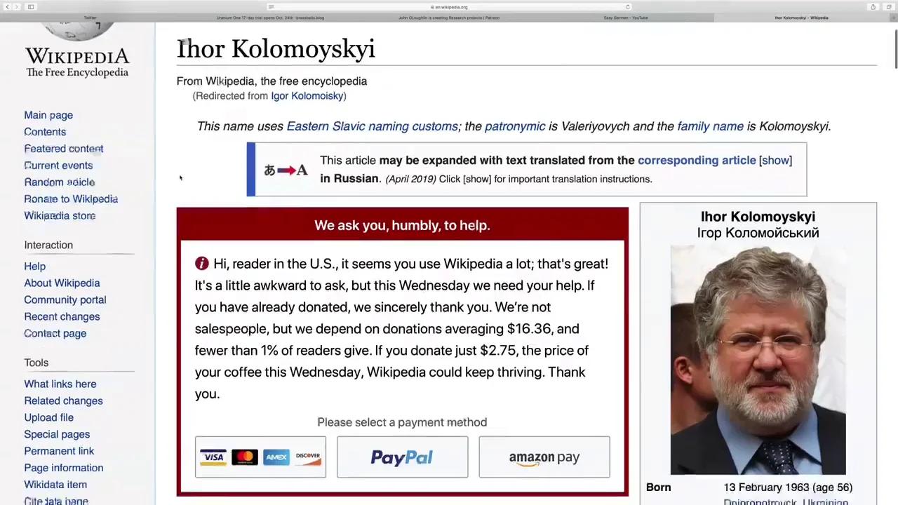 Oct 9 2019 Wednesday Live With George Webb | McDuff