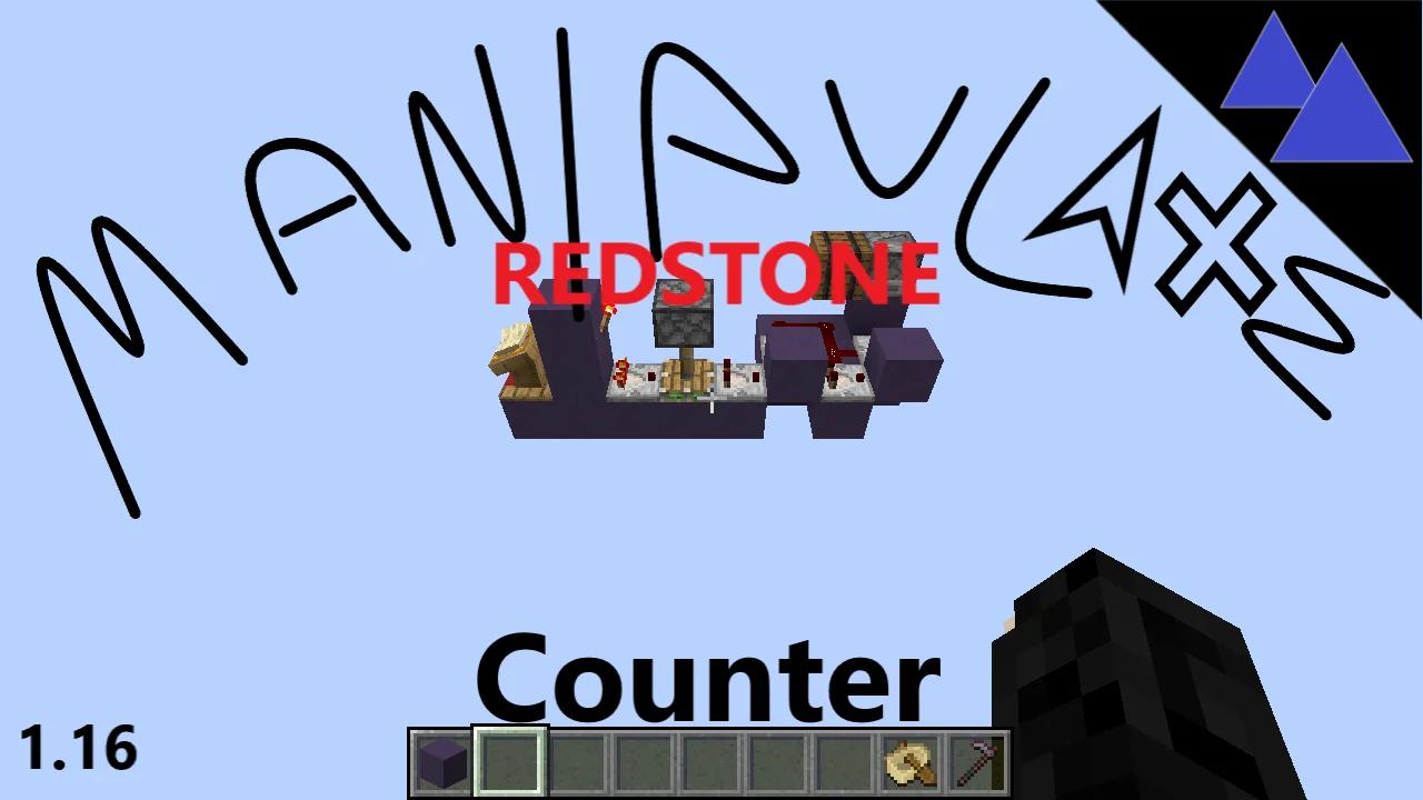 Manipulate Redstone - Counter