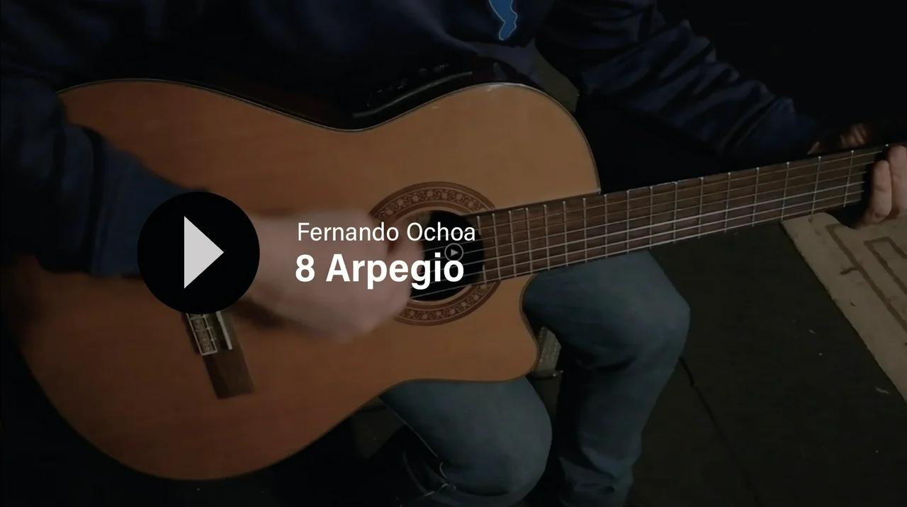 Curso de guitarra (Parte 8 - Arpegio)