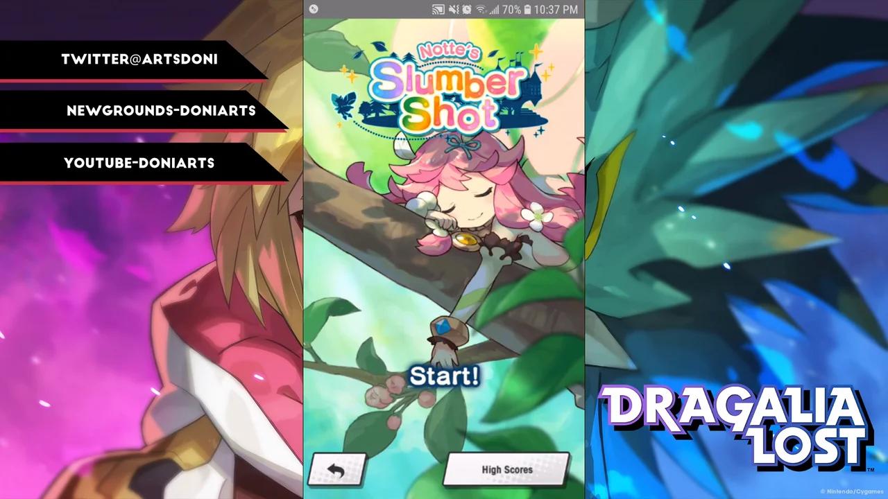 Dragalia Lost Slumber Shot Minigame