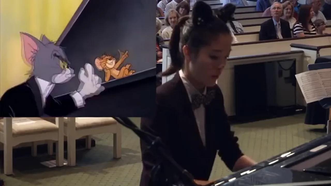 Tom And Jerry - Yannie Tan Plays The Cat Concerto - Piano