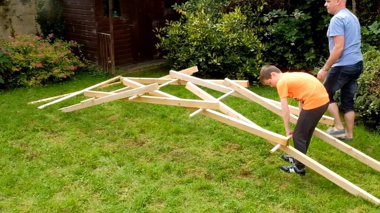 how to make Da Vinci Bridge