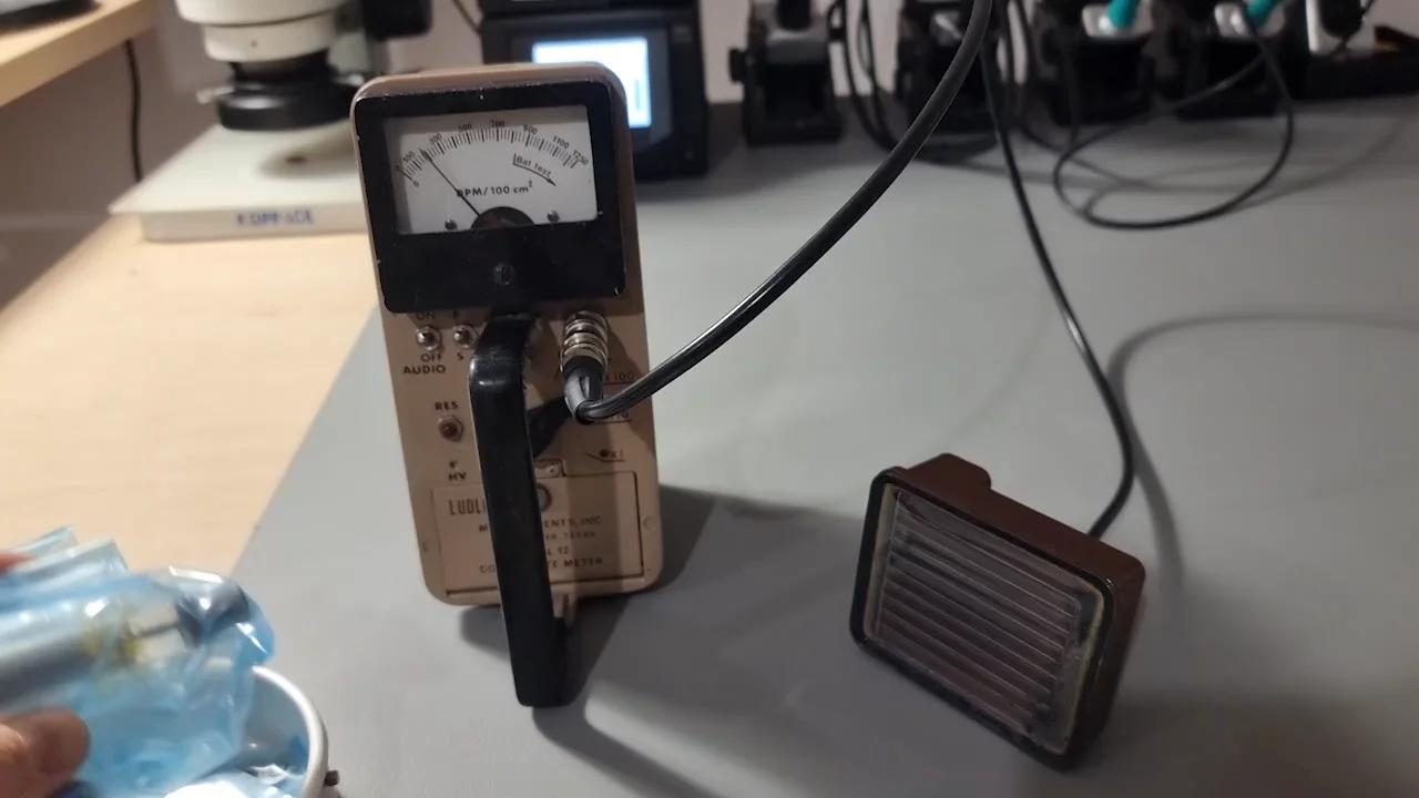 1B22 vs. SBT-10A + Ludlum Model 12