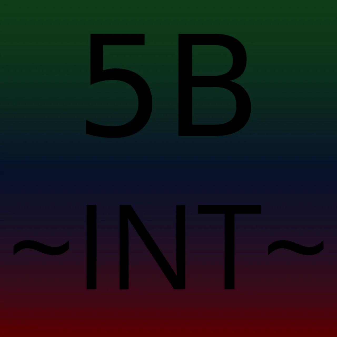 5^B INT