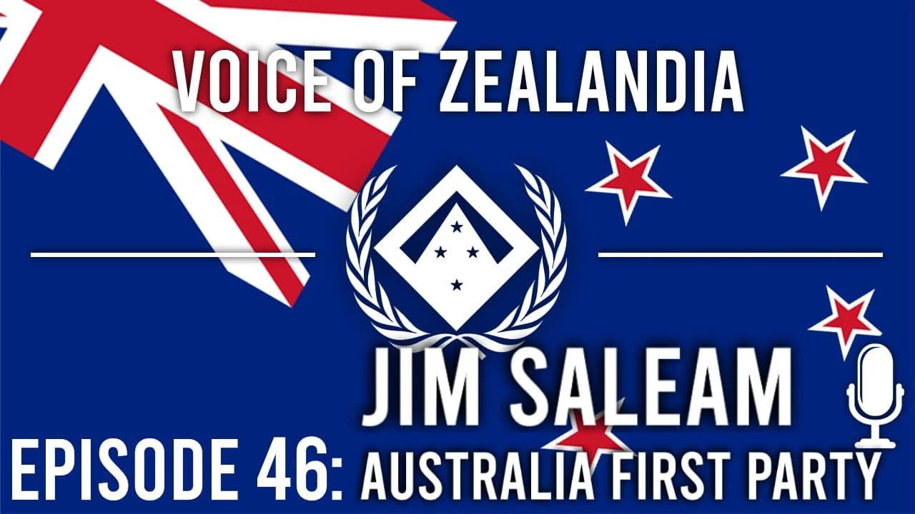 Conversation with Dr. Jim Saleam from Australia First Party | Ep 46