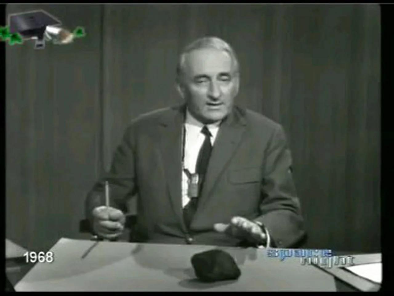 Prof. Heinz Haber bereitete uns 1968 auf künstliches Wetter & Klima vor.
