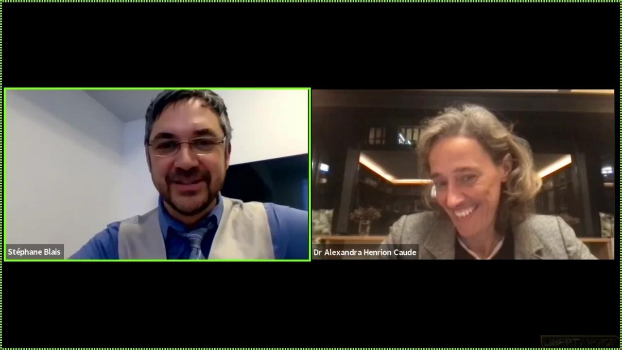 Stéphane Blais vous présente Dre Alexandra Henrion-Caude