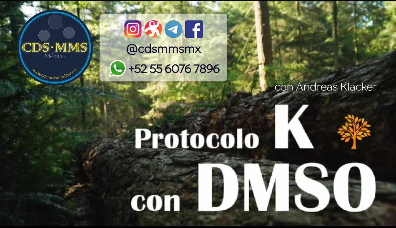 🌳 Andreas Kalcker explica el protocolo K de CDS con DMSO