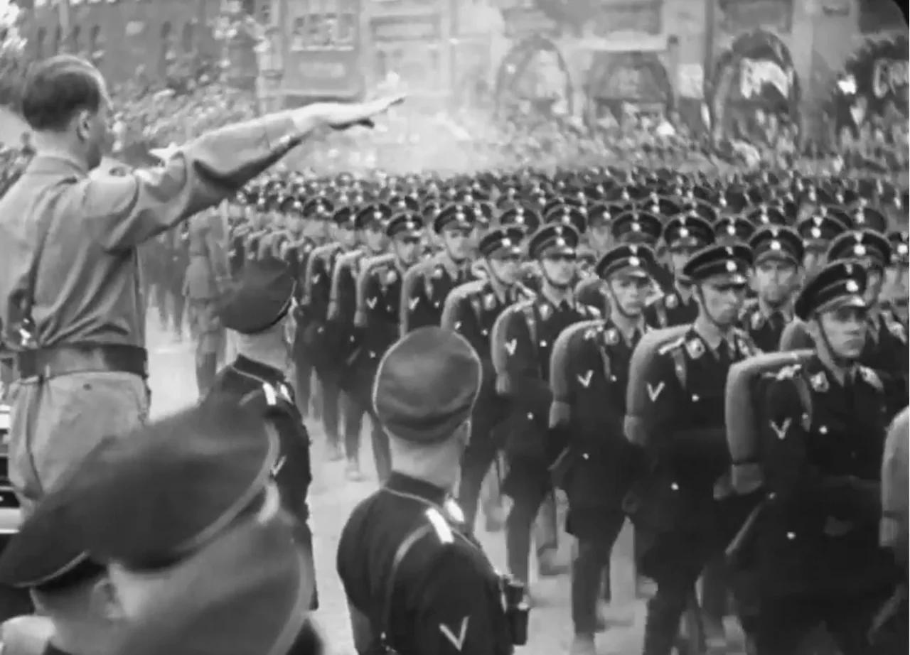 Nürnberg NSDAP parade 1934 (Triumph of the will)