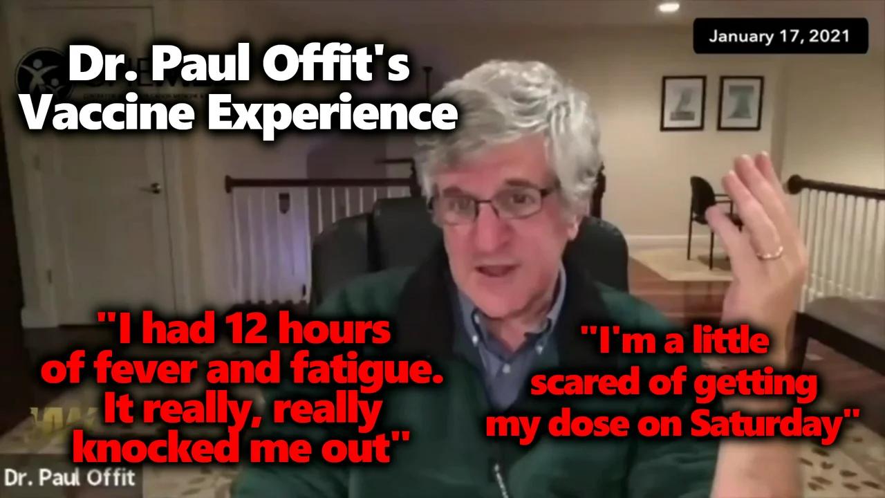 Here's Dr. Paul Offit's Own Experience With The Injections He's Pushing ...
