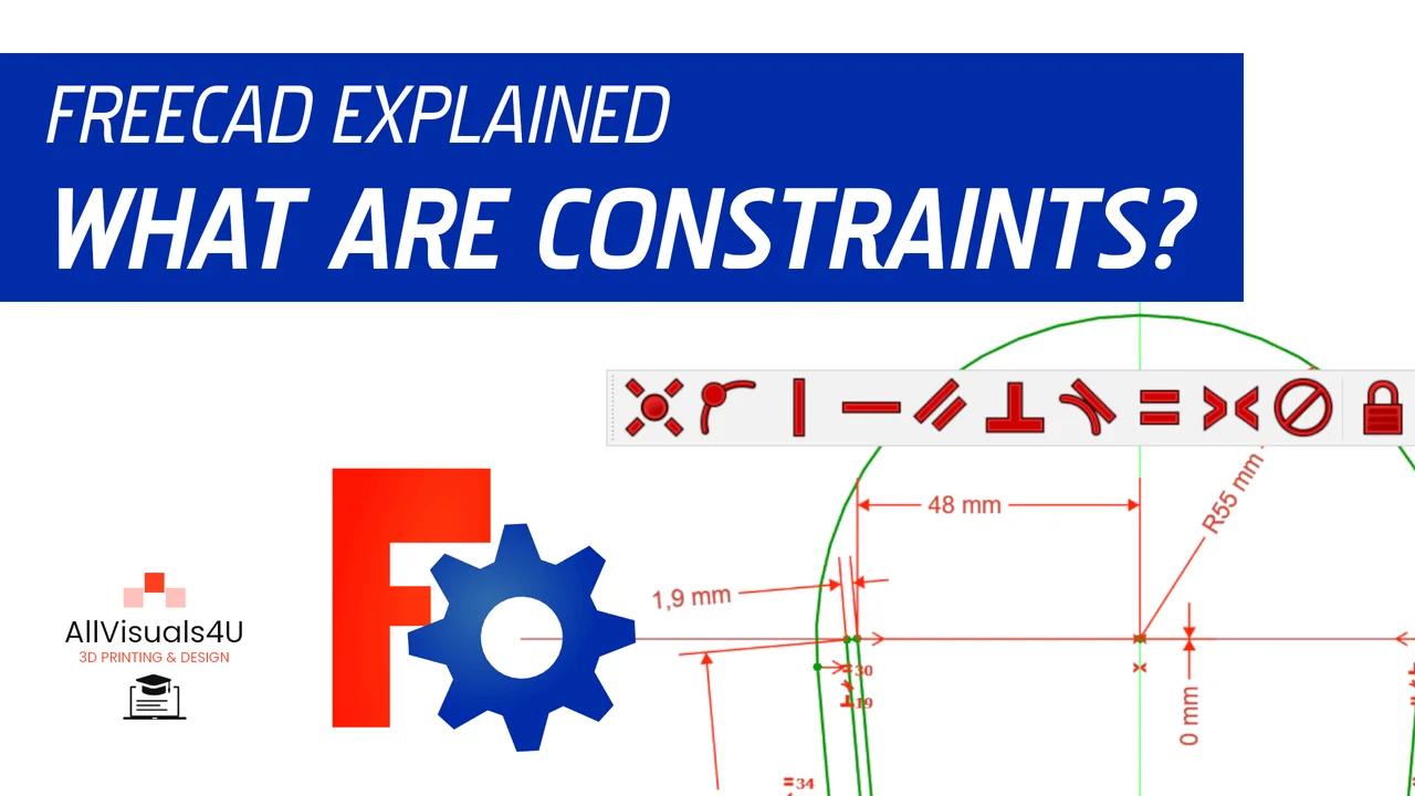 💡 What Are Constraints? | FreeCAD Tutorial - FreeCAD Explained