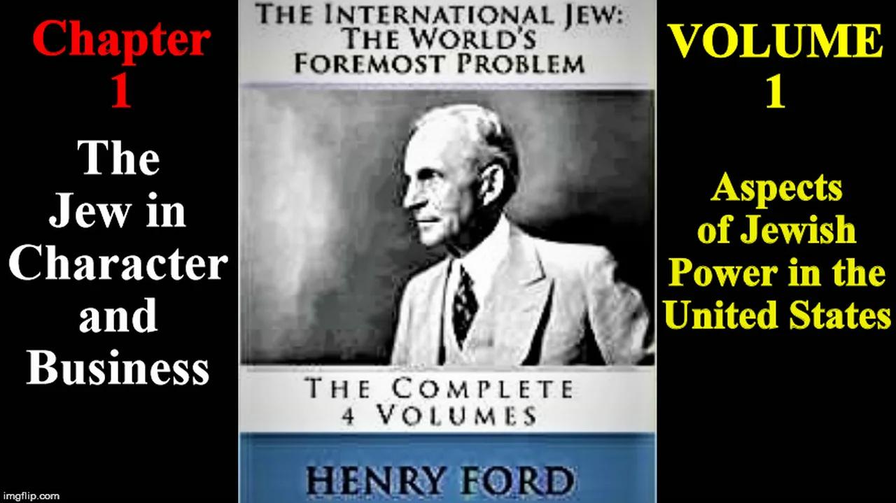 The International Jew - Henry Ford - Chapter 1 - The Jew in Character ...