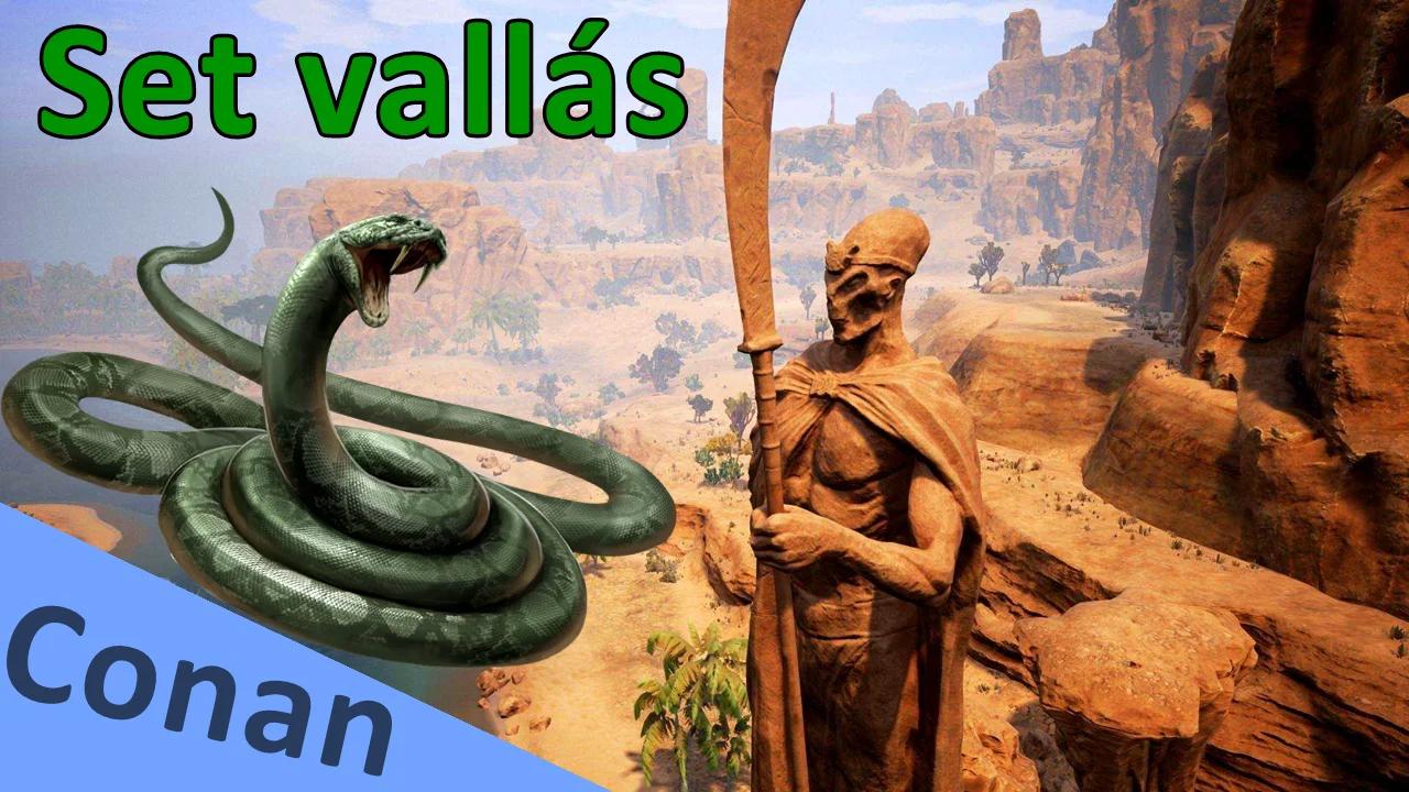 🛐Conan Exiles: Set Vallás Bemutató🛐
