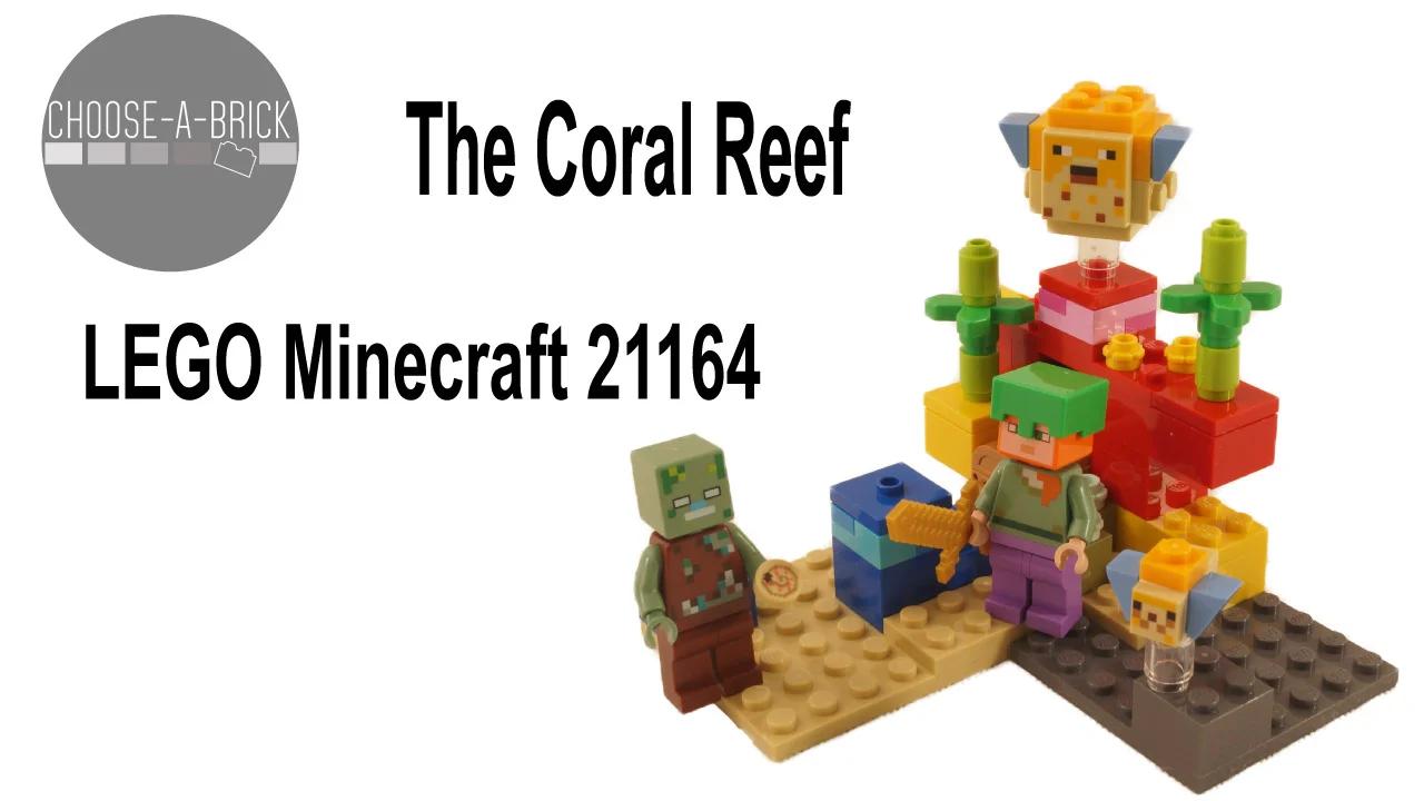 LEGO 21164 The Coral Reef - LEGO Minecraft 2021
