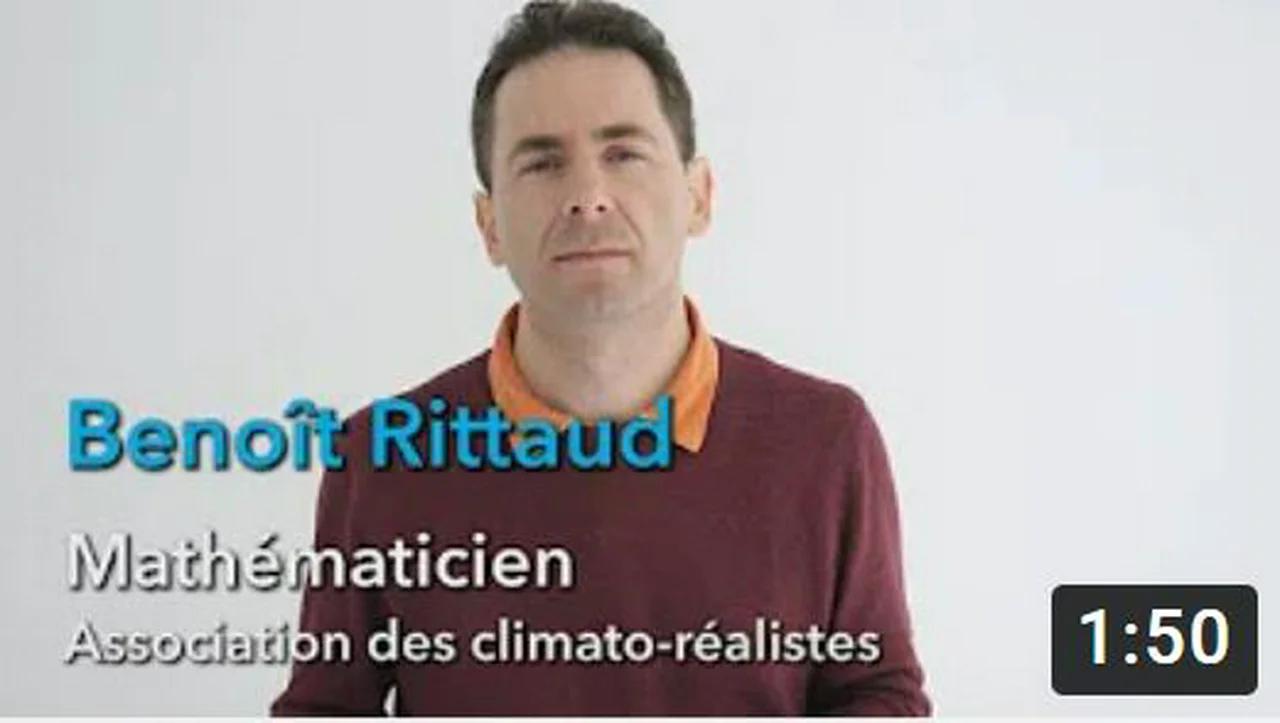 Benoit Rittaud le mythe climatique